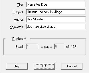 Create an article thread