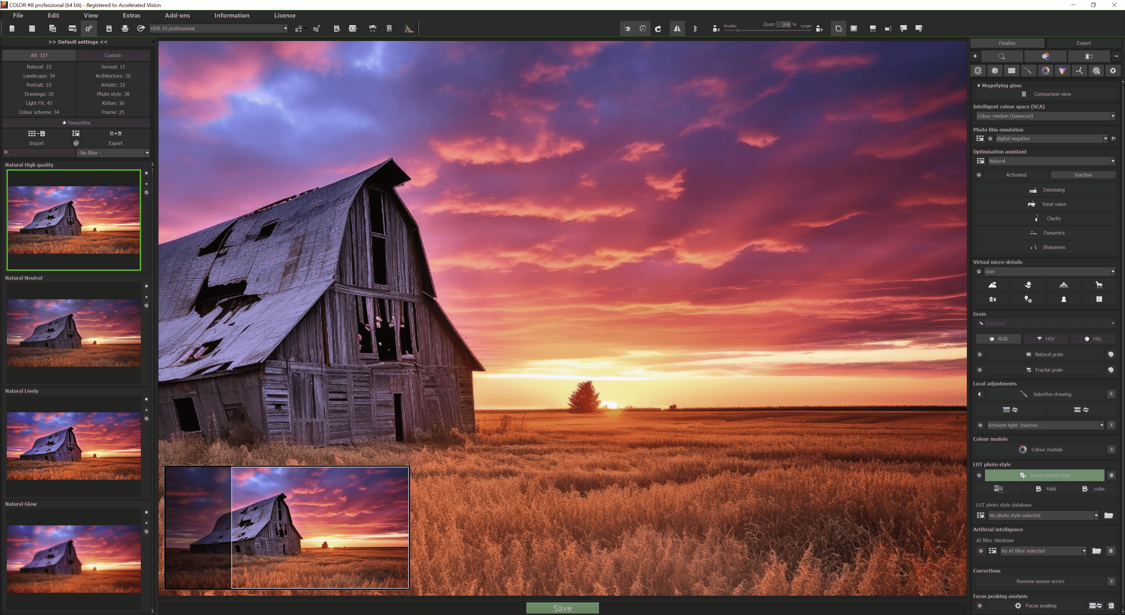 COLOR #8 professional - Schermate - Ashampoo®