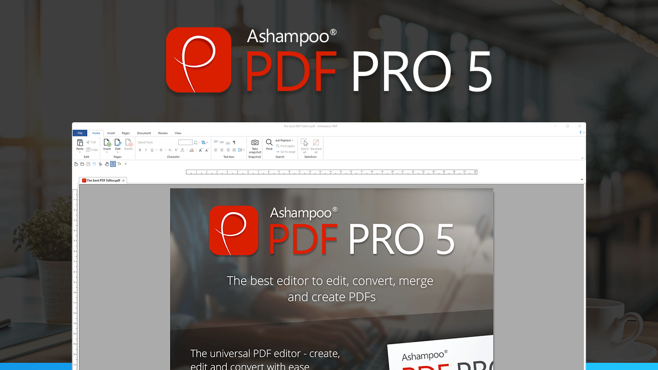 Ashampoo® PDF Pro 5 - Übersicht - Ashampoo®