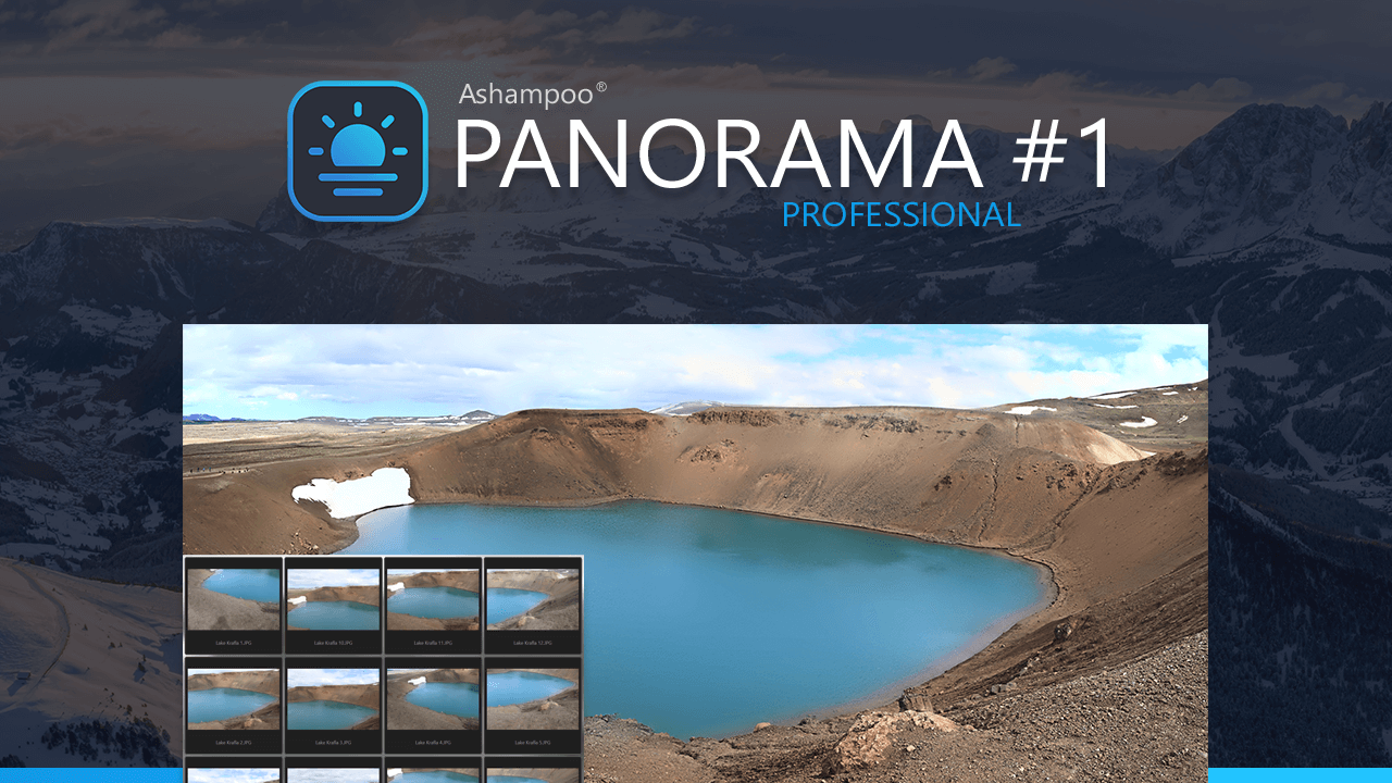 Ashampoo® PANORAMA #1 professional - Create panoramas from individual ...