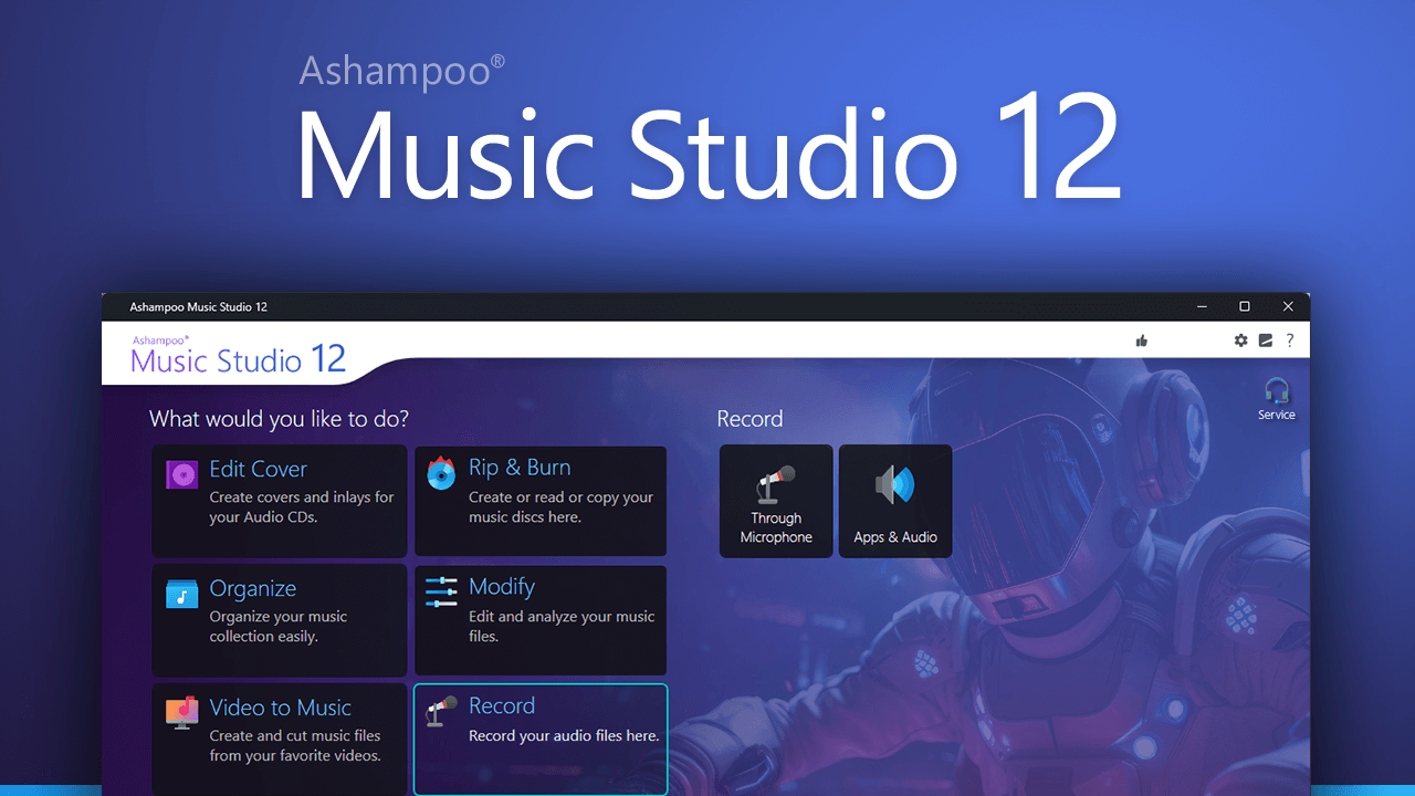 Ashampoo® Music Studio 12 - 概述 - Ashampoo®