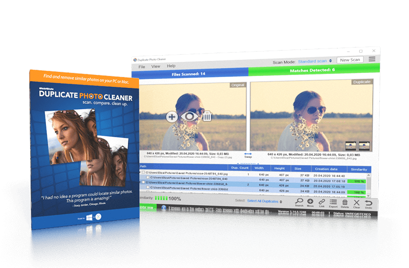 Webminds Duplicate Photo Cleaner - Overzicht - Ashampoo®