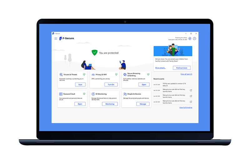F-Secure TOTAL - F-Secure Internet Security – get top-rated online ...