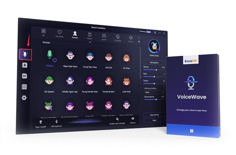EaseUS VoiceWave - Overview - Ashampoo®