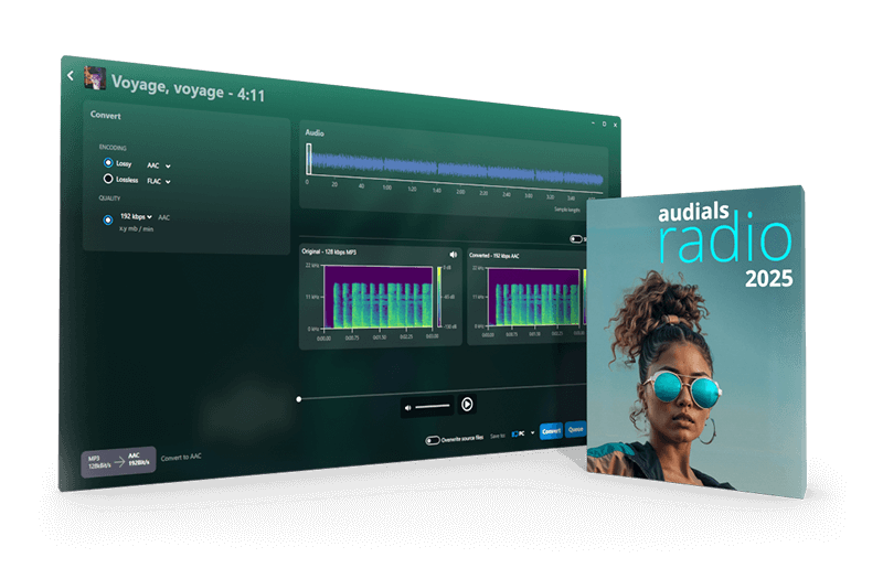 Audials Radio 2025 - Översikt - Ashampoo®
